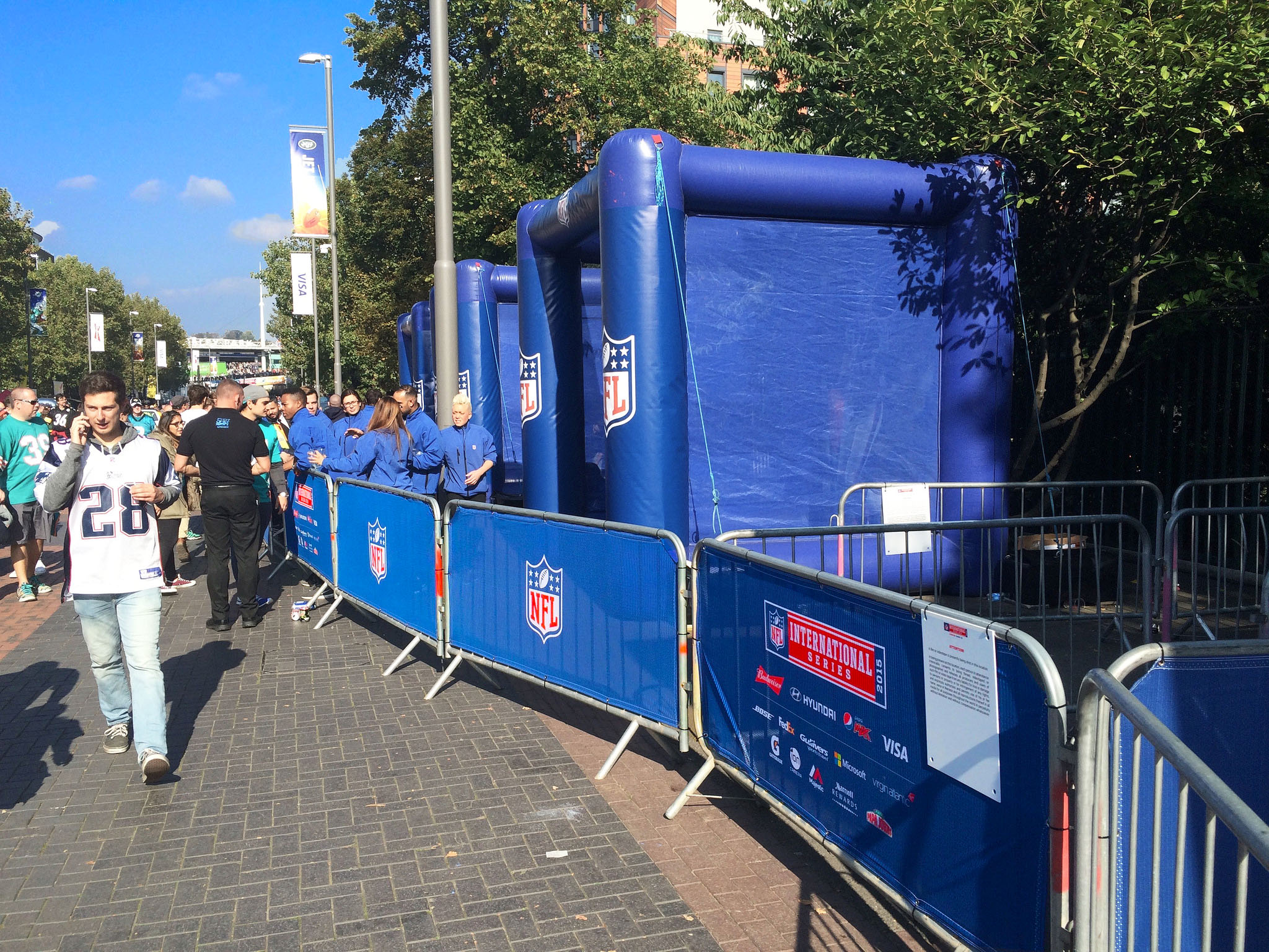 Crowd Control Barrier Covers | Sunbaba